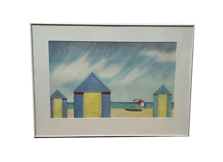 Stuart Ball – Auergewhnlich Dort Strandlandschaft von Stuart Ball im ...