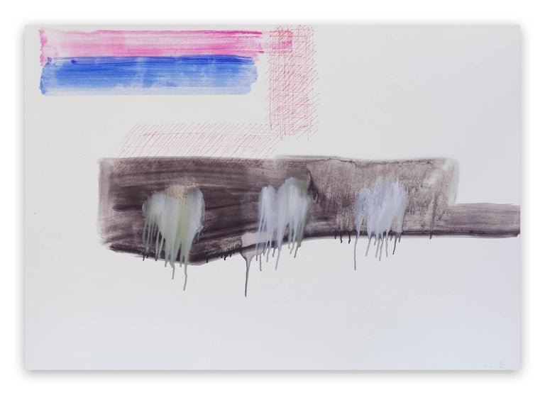 Claude Tétot - Untitled 8 (Abstract painting) For Sale at 1stDibs
