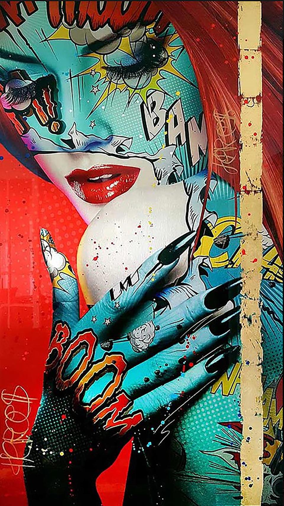 Monika Nowak - "Kimera" -- Pop art, pop culture, feminism, woman power ...