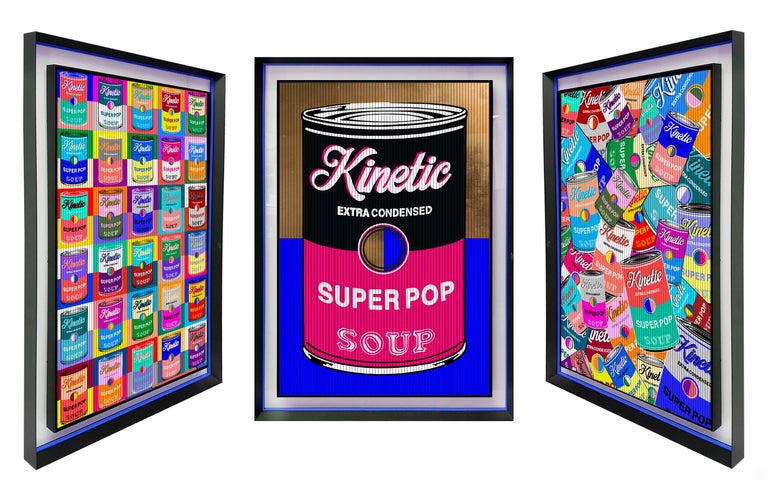 Patrick Rubinstein - "Soup for a day" - kinetic, pop art, Andy Warhol ...