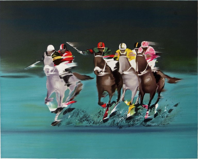 Victor Spahn - Polo Players For Sale at 1stDibs