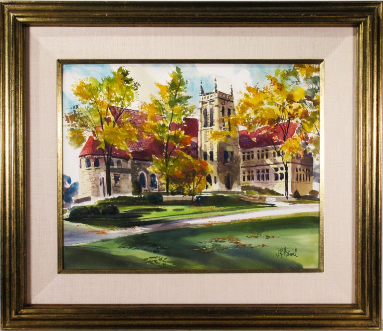 James Hamil - The Old Church (L'église ancienne) en vente sur 1stDibs