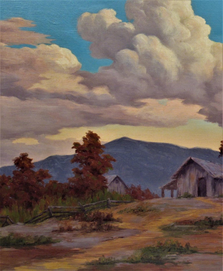 Earl Graham Douglas - California Landscape with Houses at 1stDibs ...