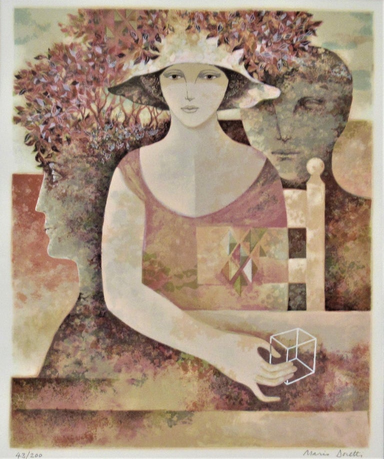 Mario Doretti - Surrealist Scene For Sale at 1stDibs