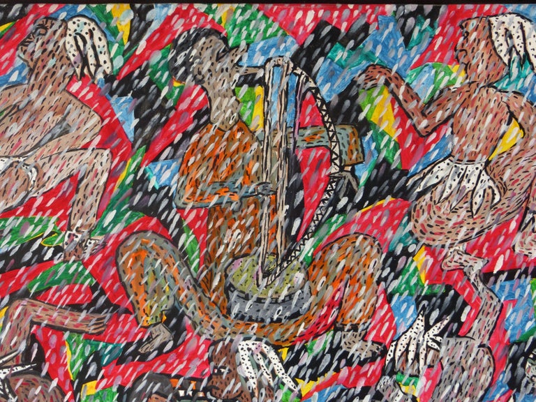 Julius Njau - Untitled For Sale at 1stDibs