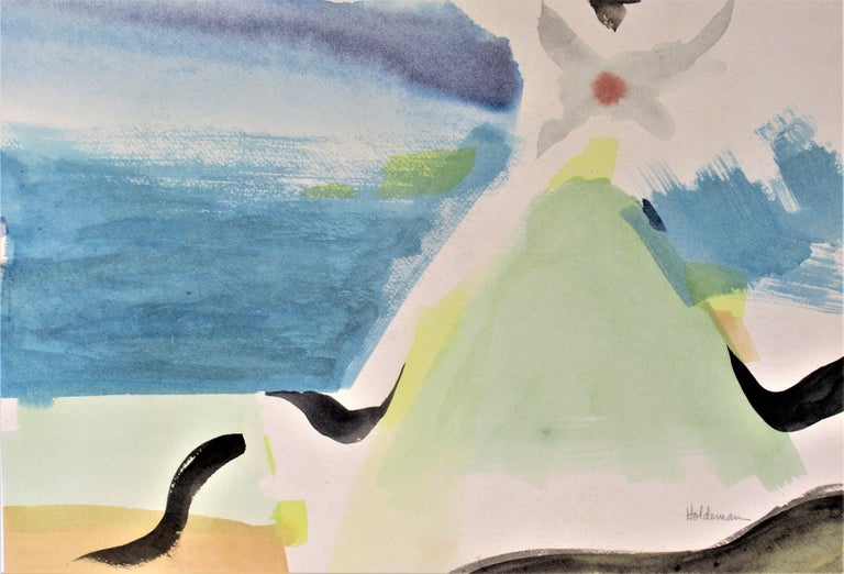 Robert Holdeman - Abstract Landscape For Sale at 1stDibs