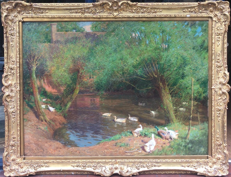 Lindsey Grandison MacArthur - Impressionist Landscape in the Cotswolds ...