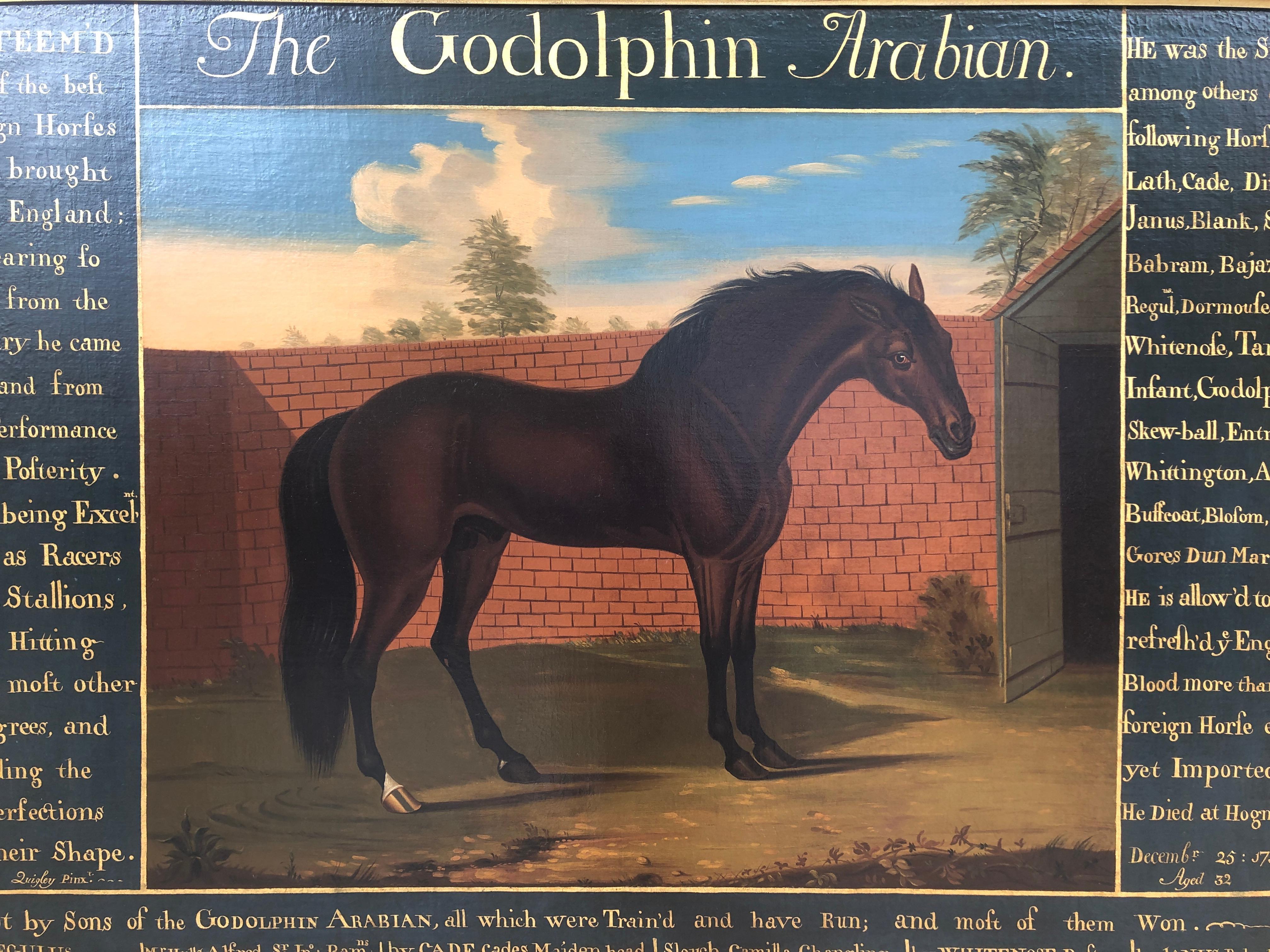 Daniel Quigley - The Godolphin Arabian an 18th Century Masterpiece For ...