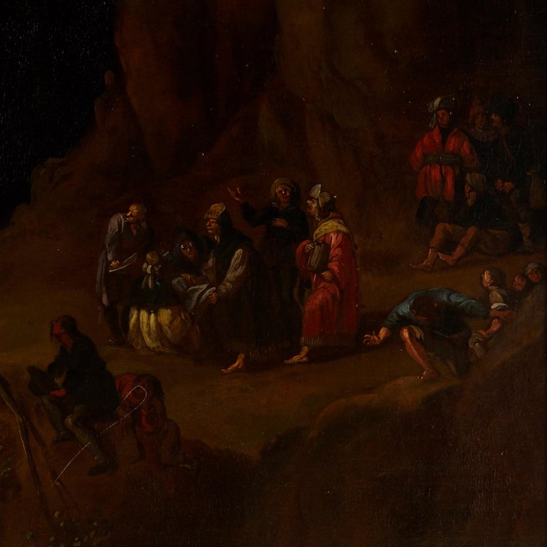 Johannes Jakob Hartmann - Two oil on panel Old Master landscape ...