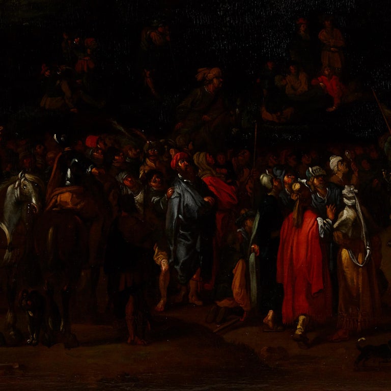 Johannes Jakob Hartmann - Two oil on panel Old Master landscape ...