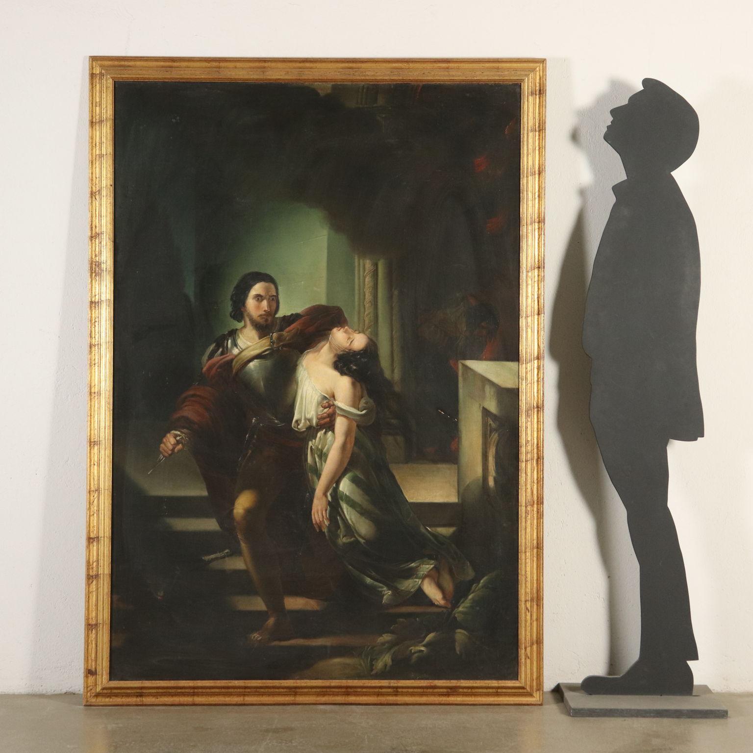 Carlo Arienti - Bice del Balzo Founded by Marco Visconti Painting by ...