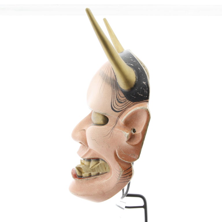 Unknown - Hannya Noh Mask, Demon, Japanese Theatre, 20th Century ...