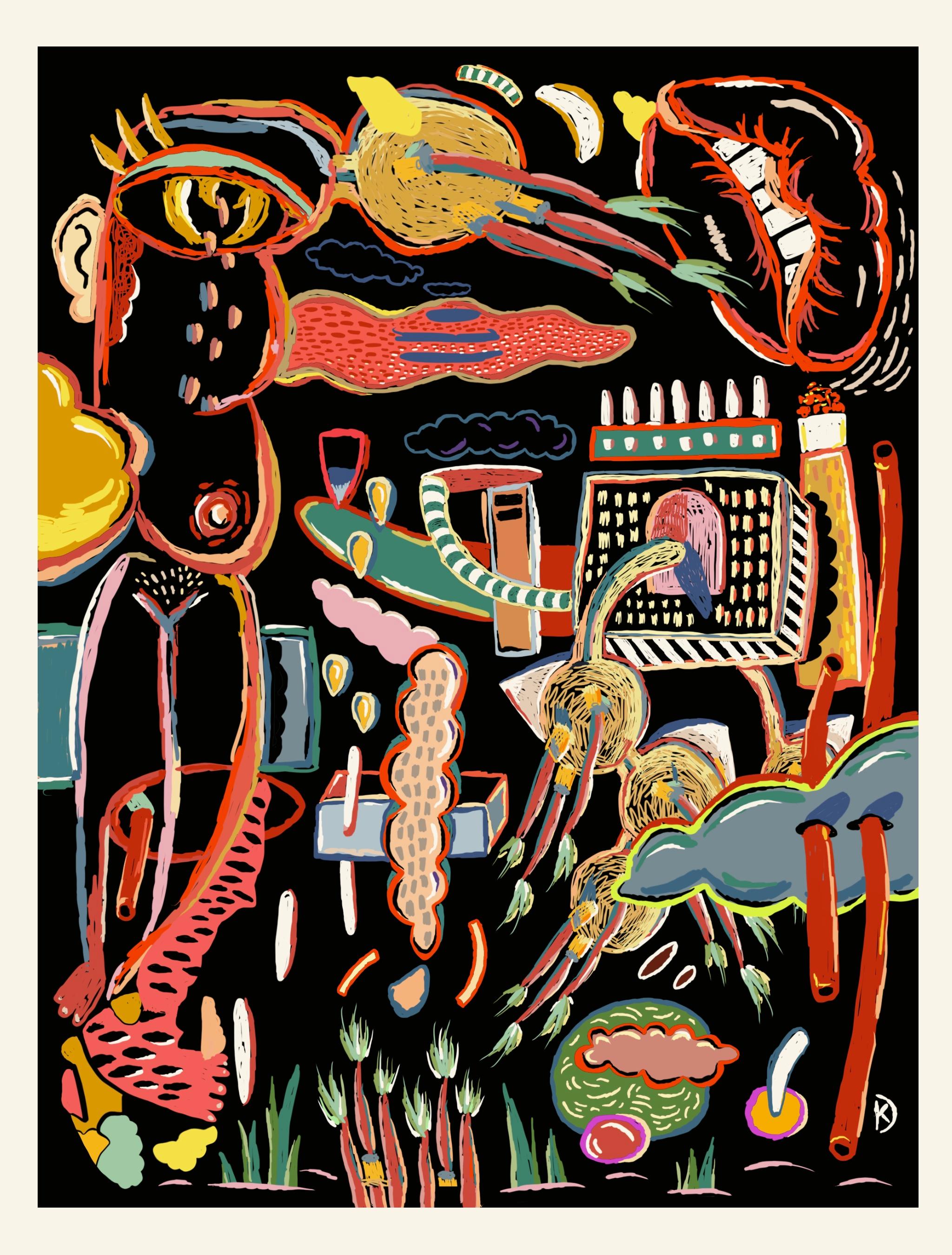 Ravic - Untitled For Sale at 1stDibs