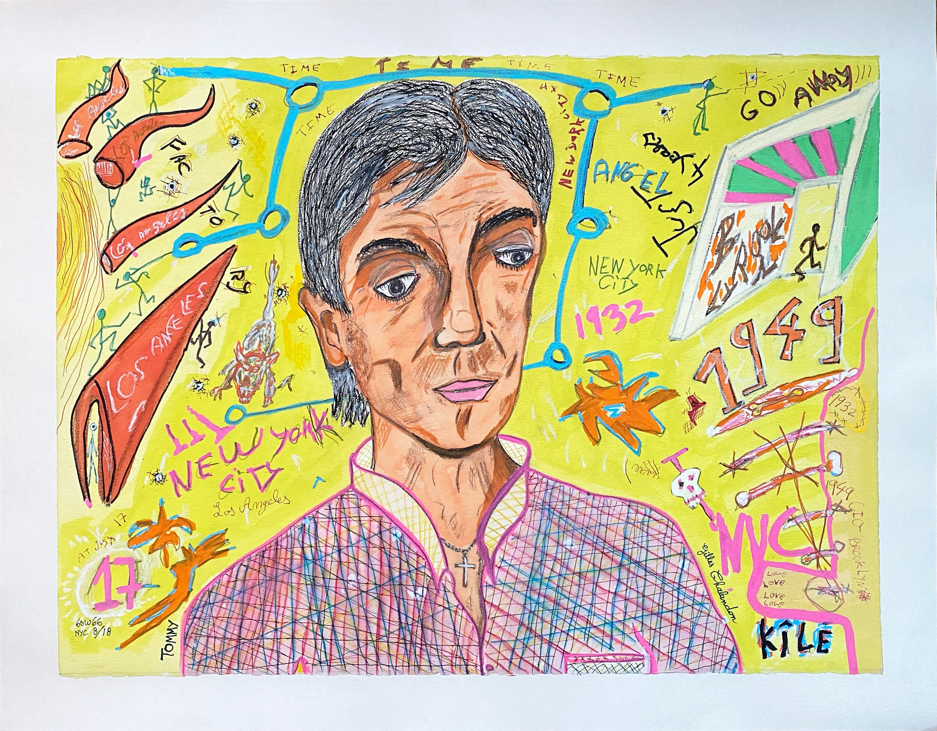 R.A. Miller - Red Headed Devil in a Suit with Pitchfork For Sale at ...