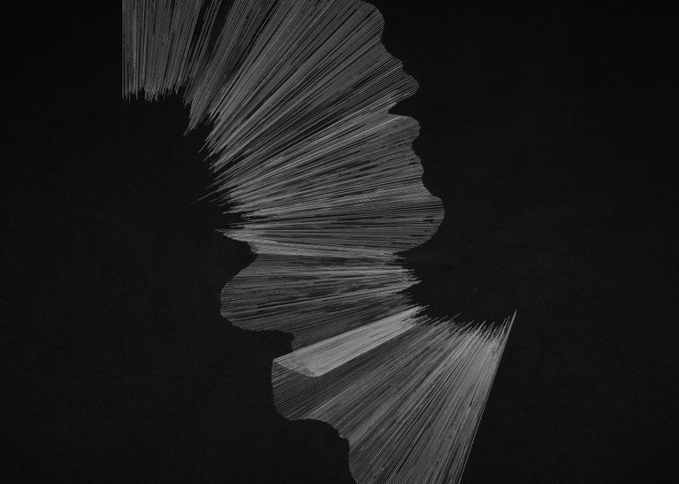 Alina Aldea - G_45 - 21st Century, Drawing, Minimalist, Black, White ...