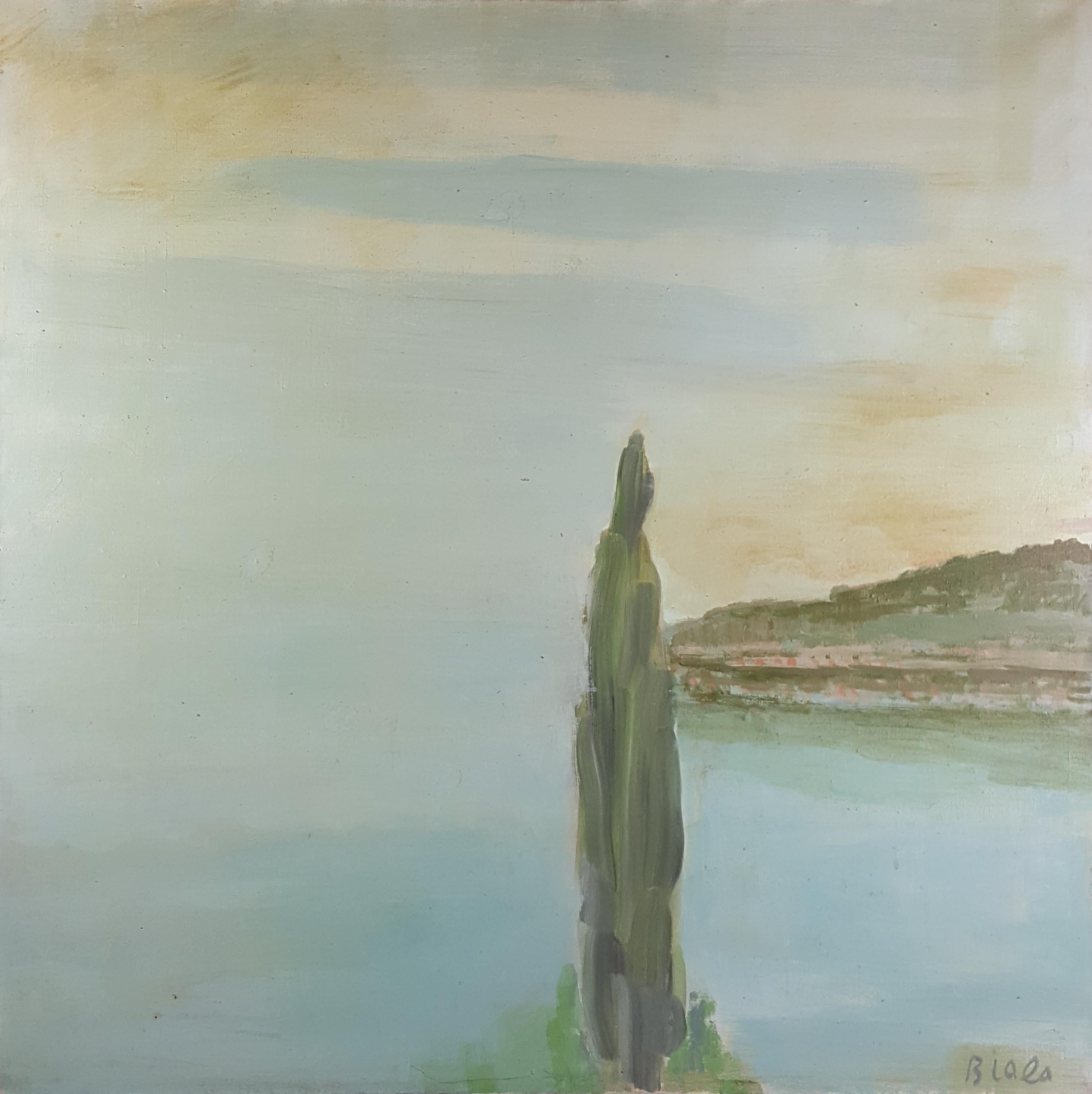 Janice Biala - Mediterranean Cypress at 1stDibs