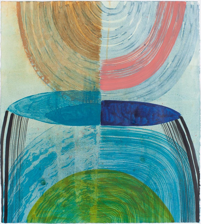 Ky Anderson - Ky Anderson "The Full Stack 22.1" Acrylic on Watercolor ...