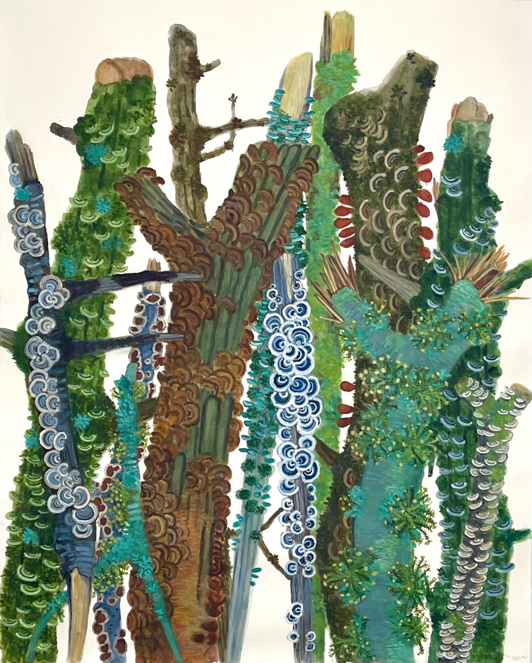 Katie DeGroot - "YAY !" 2025 aquarelle sur papier 72 x 52 in. en vente ...