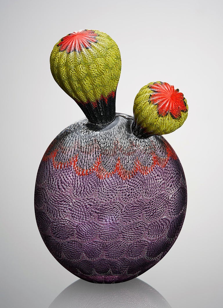 Joshua Bernbaum - Sonoran (green/black/amethyst) For Sale at 1stDibs