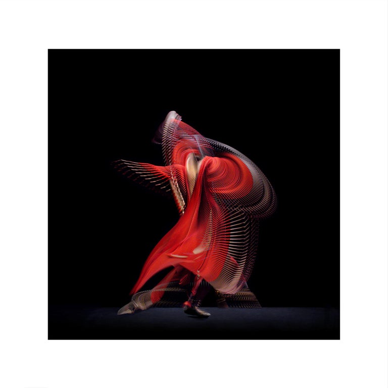 Giles Revell - Abstract Dancers, Red 3, 2019 by Giles Revell ...