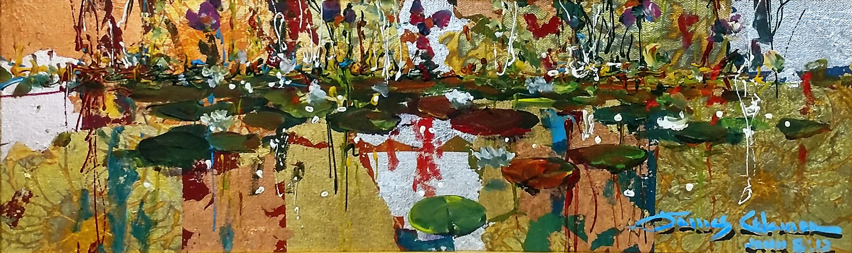 James Coleman - GOLD AND LILIES For Sale at 1stDibs