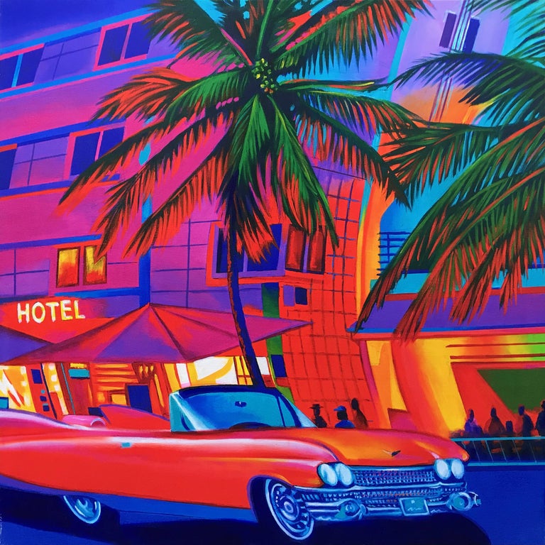 Ken Beberman - IN THE AIR TONITE (TRIPTYCH) For Sale at 1stDibs