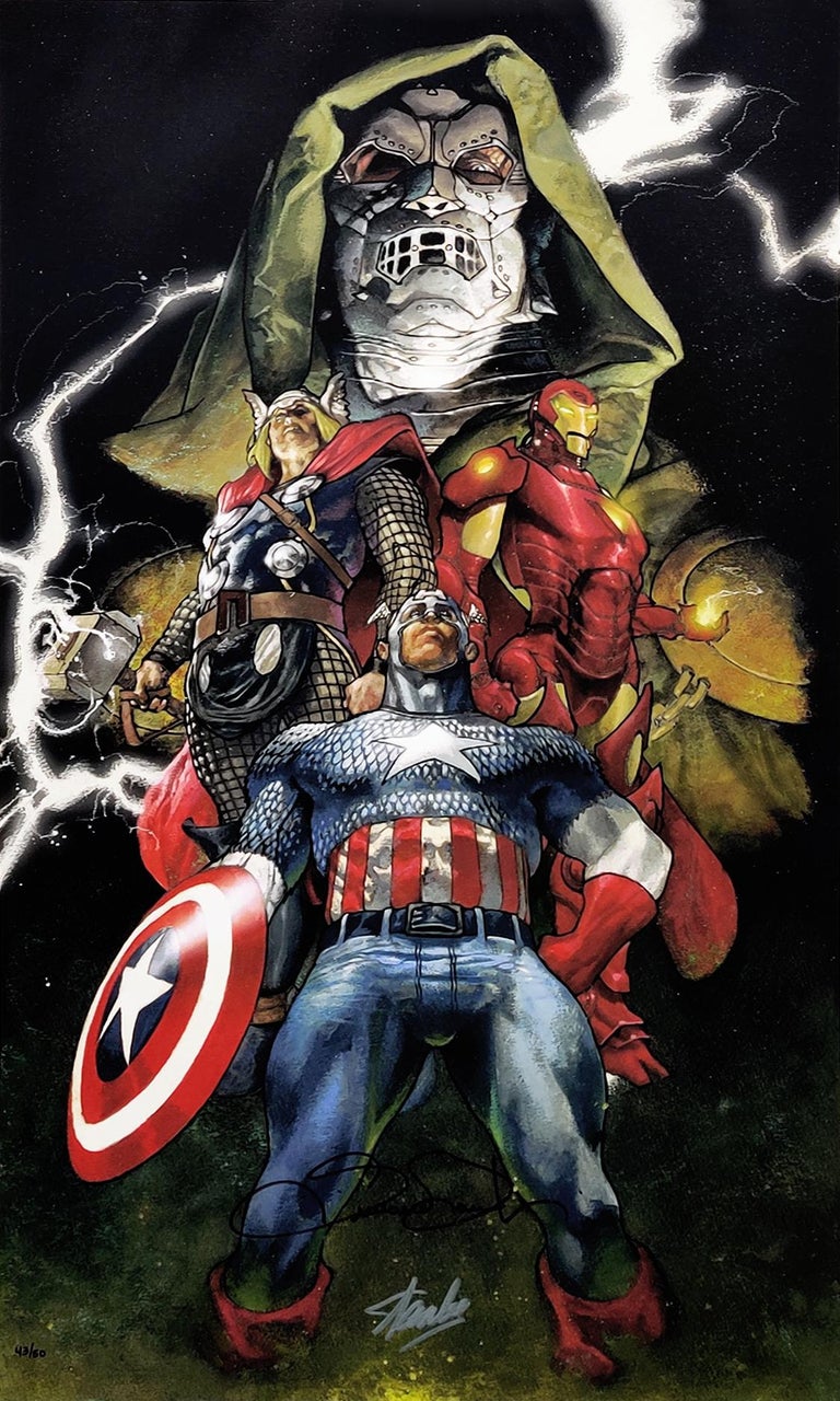 Simone Bianchi - UNITE (STAN LEE MARVEL AVENGERS) For Sale at 1stDibs