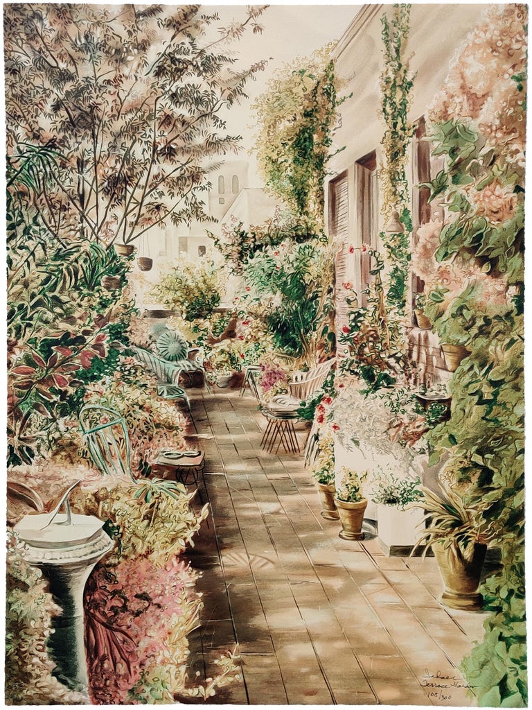 Susan Sahall - TERRACE GARDEN For Sale at 1stDibs