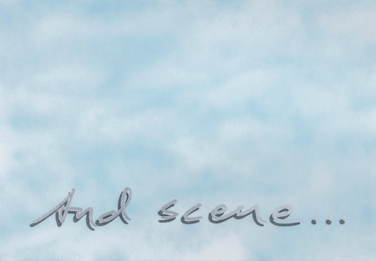 Paul Rusconi - Untitled (And scene...), Contemporary Painting On Paper ...