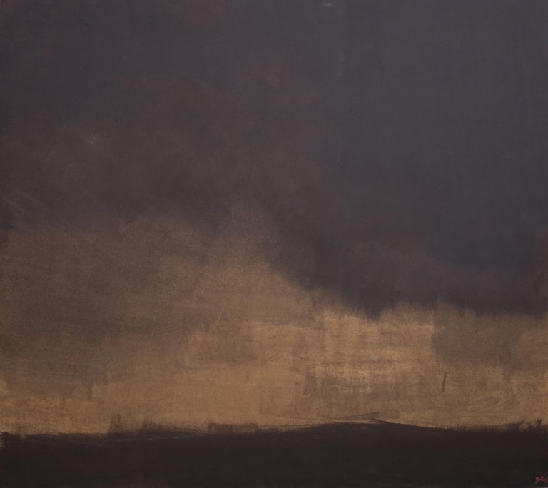 Franck Bailleul - Le crépuscule des Dieux, Oil on Wood by Franck ...