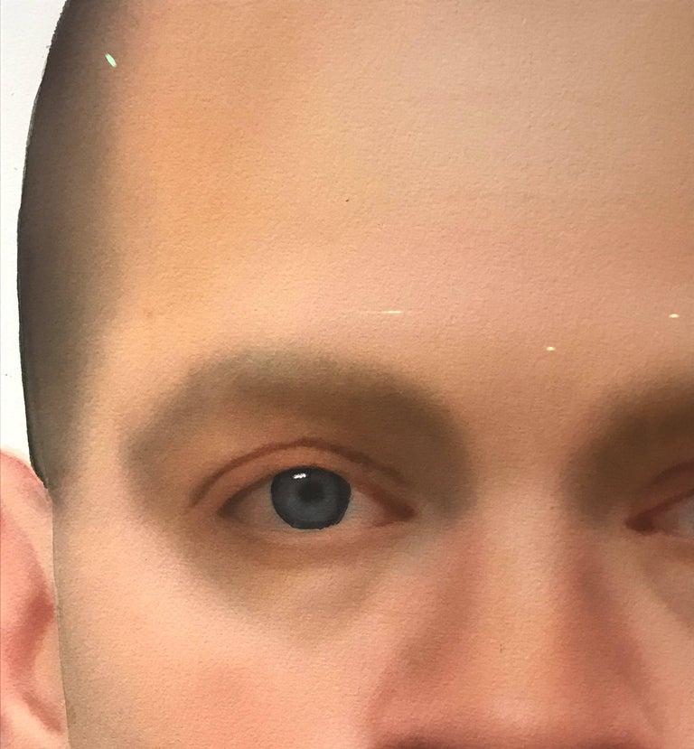 Till Freiwald - Hyper-realistic Watercolor Portrait by Till Freiwald ...