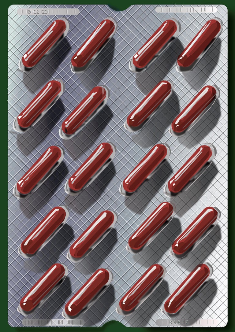 Adrian Marden - Pills- Contemporary Eco Pop art, digital print on paper ...