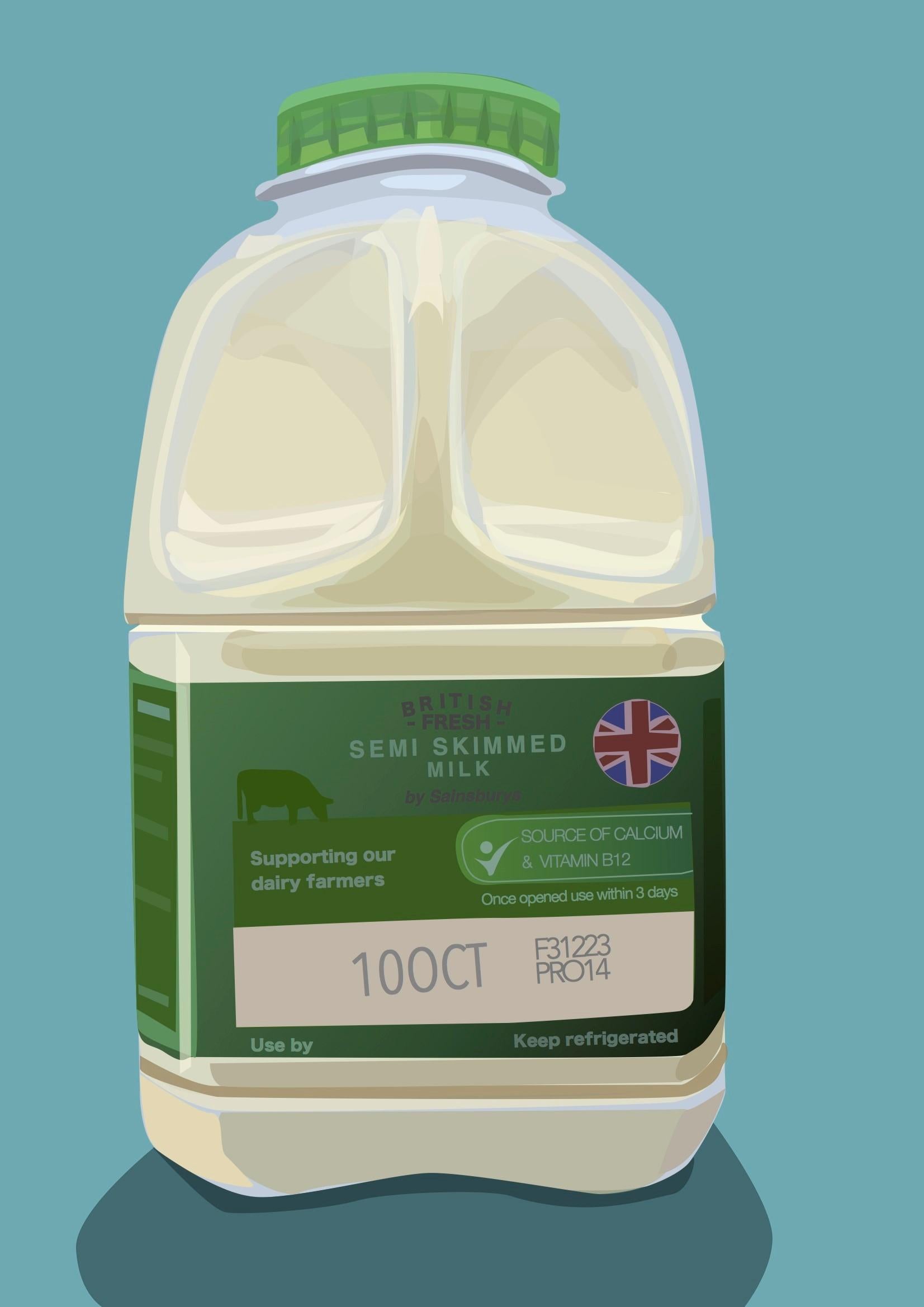 Adrian Marden - Bottled Water- Contemporary Eco Pop art, digital print ...