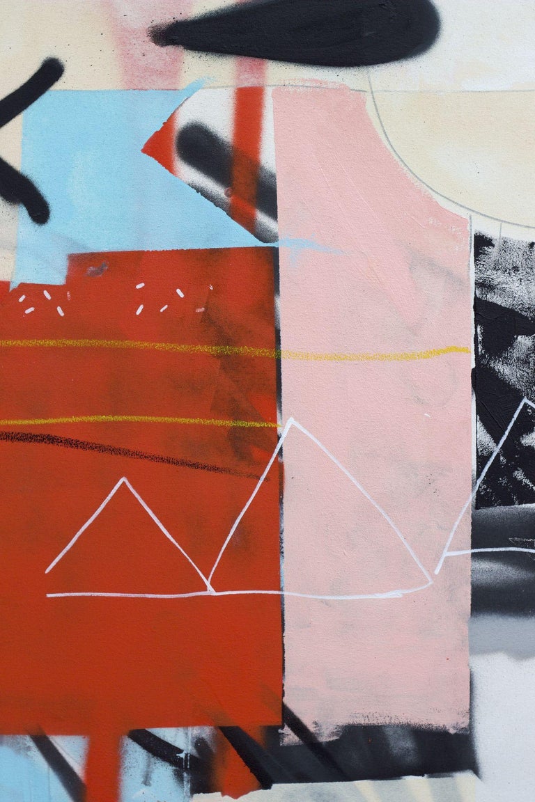 Brad Waters - Elemental - contemporary abstract graffiti mixed media ...