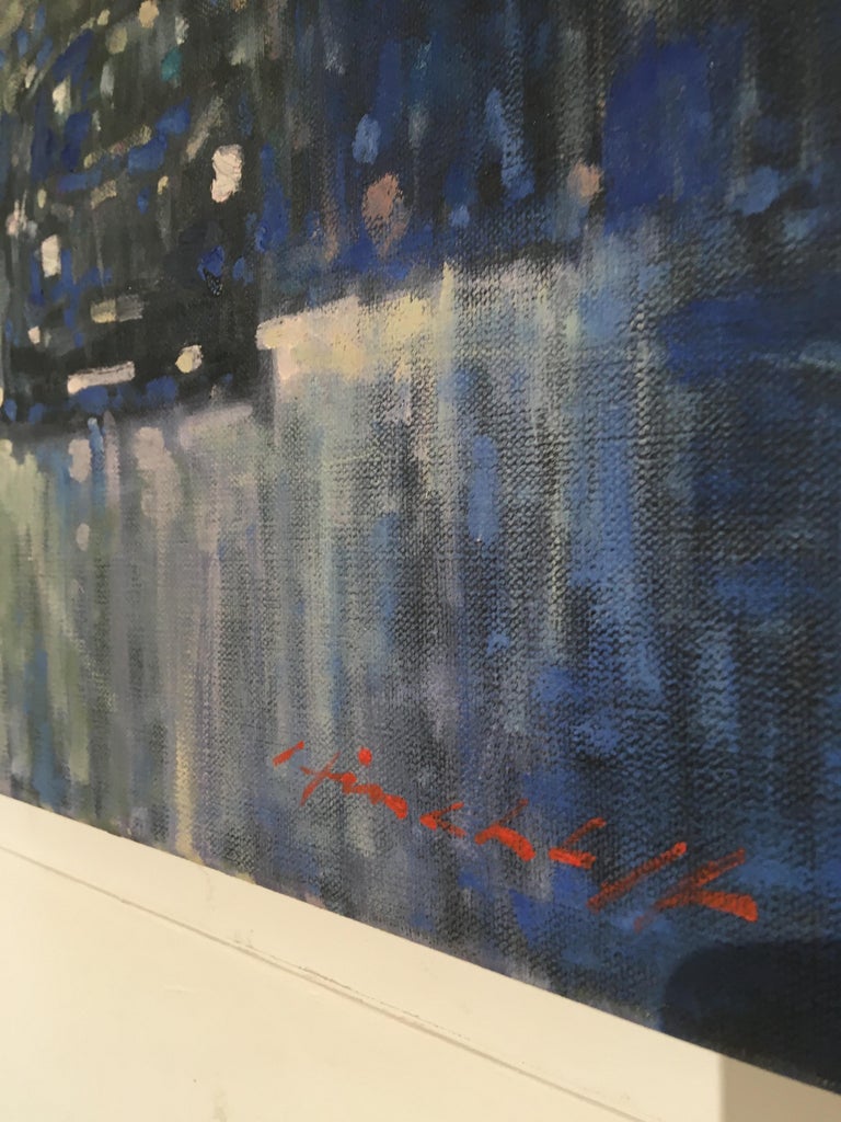 David Hinchliffe - Whitehall by Day - contemporary impressionism London ...