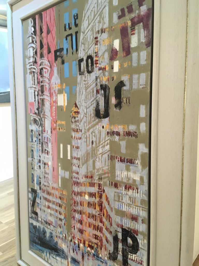 Brian Elwell - Tall City 3 - contemporary cityscape London ...