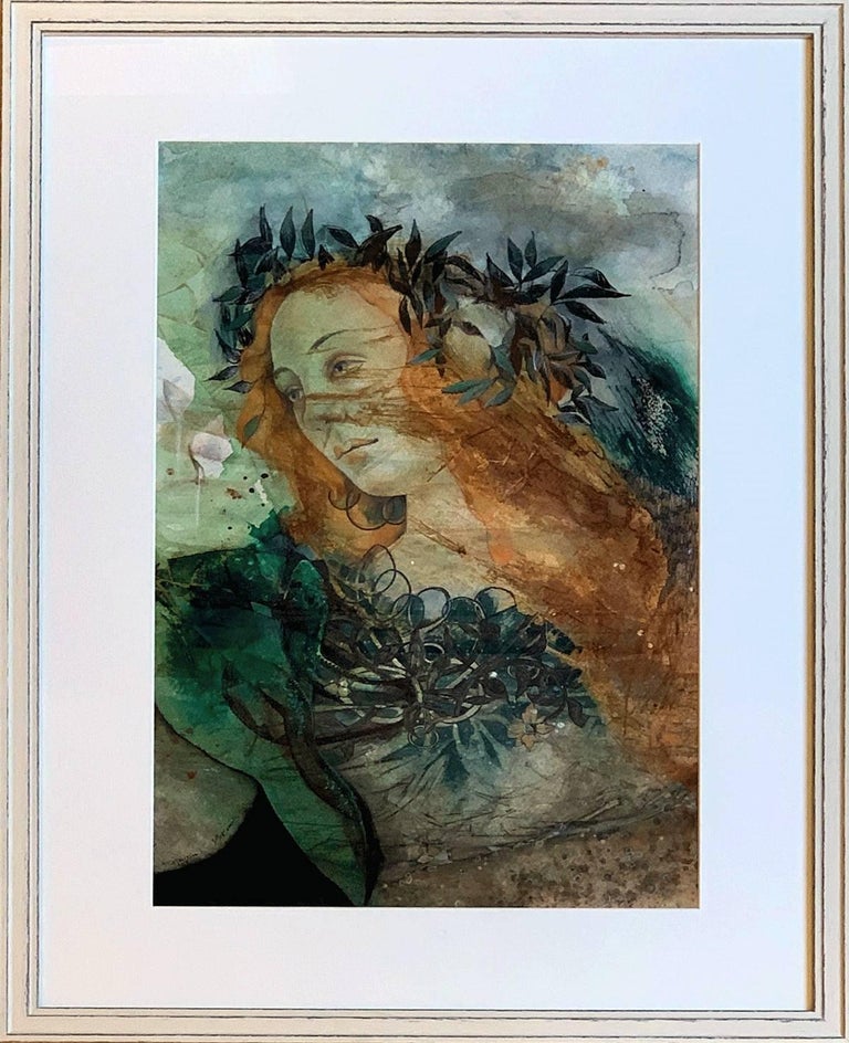 Stephen and Lorna Kirin - Minerva, after Botticelli - contemporary ...