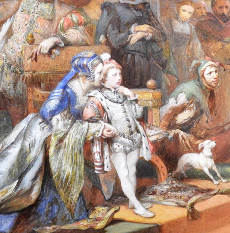 Charles Cattermole - Petitioning the Young King at 1stDibs