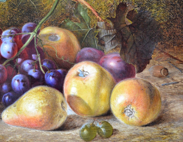 James Archer - Still Life with Summer Fruits - 19th Century Victorian ...