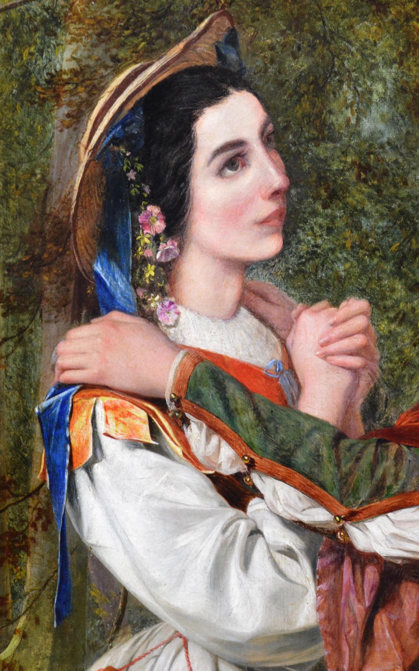 Henry Nelson O'Neil - Rosalind and Celia, As You Like It - 19thC Oil ...