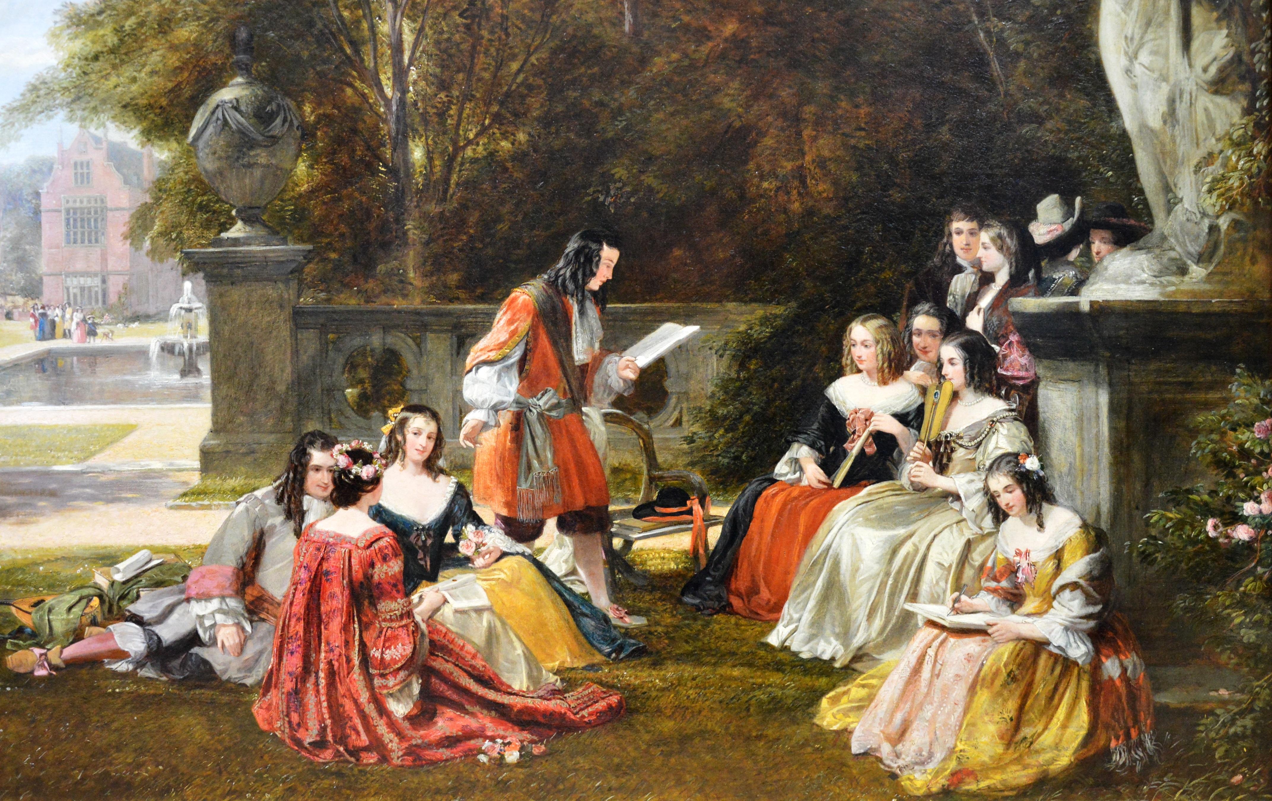 James Digman Wingfield - Summer Hill, time of Charles II - 19th Century ...