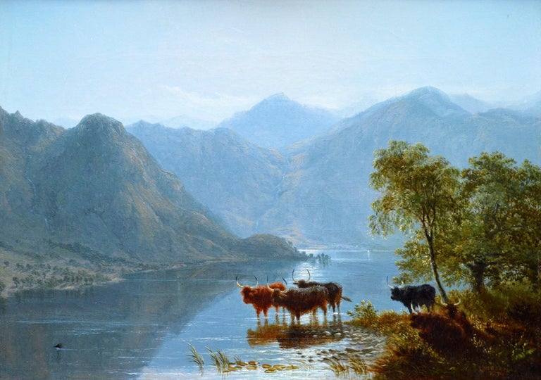 James Roberts - A Pair of Fine 19th Century Scottish Landscape Oil ...