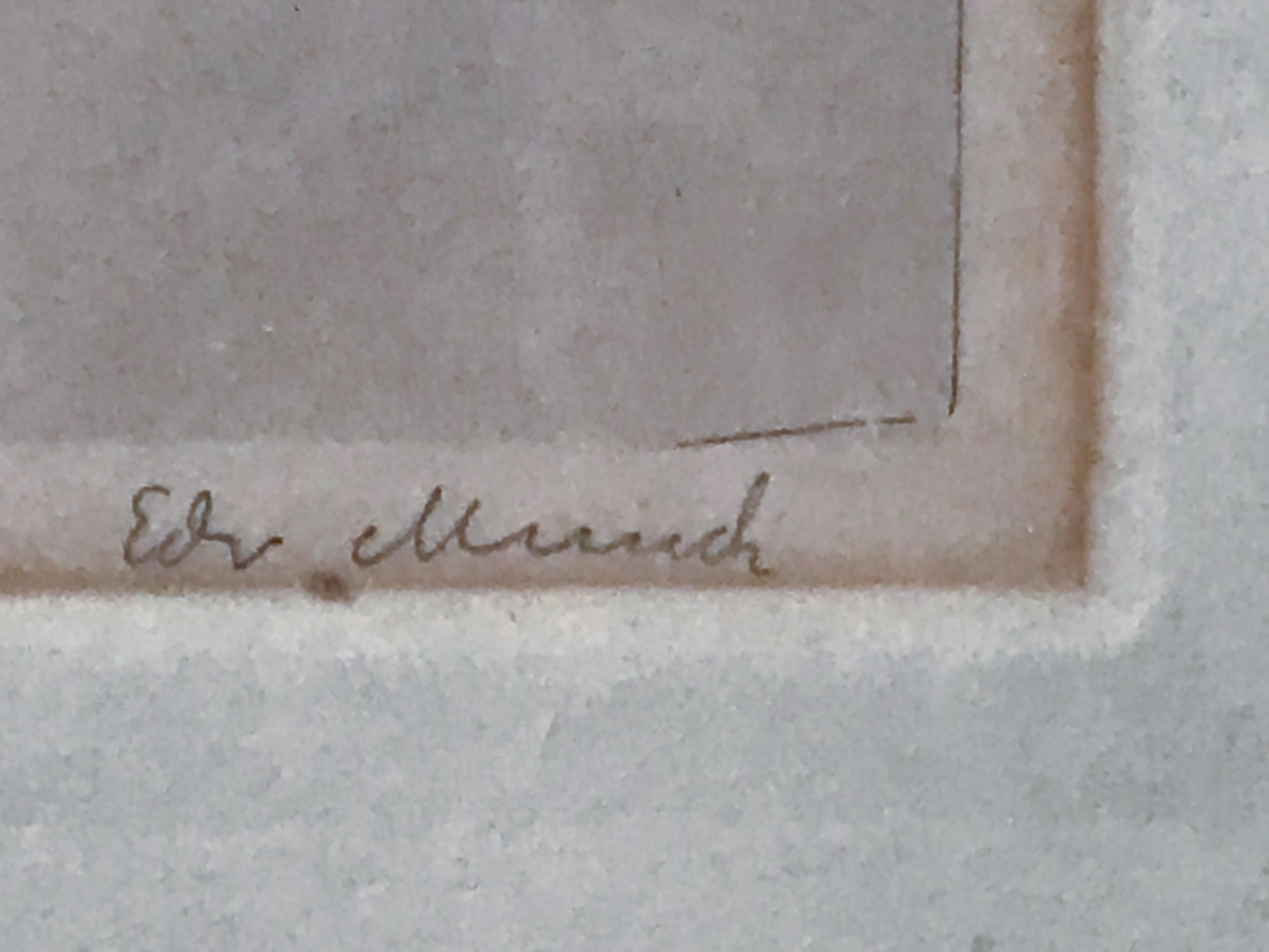 Edvard Munch - Edvard Munch Hode ved hode (Head by Head) at 1stDibs ...