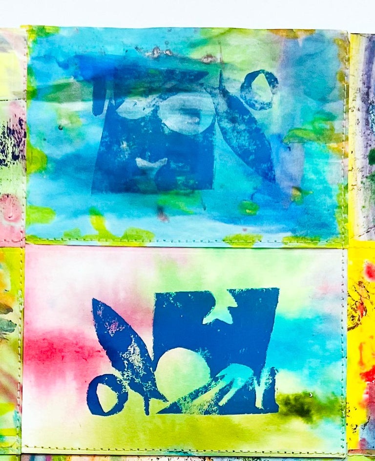 a.muse - Sweet Life, Contemporary Abstract Watercolor Collage Painting ...