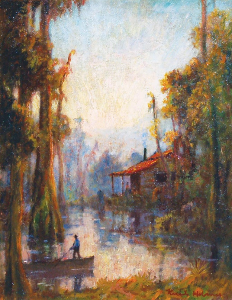 Knute Heldner - Moss Gatherer's Cabin at 1stDibs