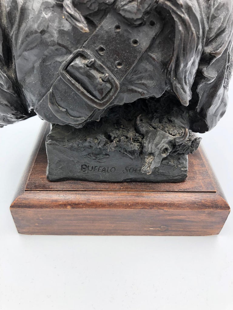 Bob Scriver - "Buffalo Soldier, Tenth Cavalry 1875" at 1stDibs