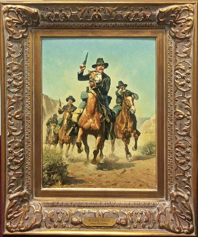 Donald Spaulding - In Close Pursuit For Sale at 1stDibs