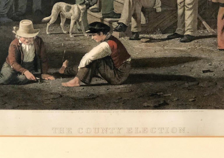 George Caleb Bingham - The County Election For Sale at 1stDibs