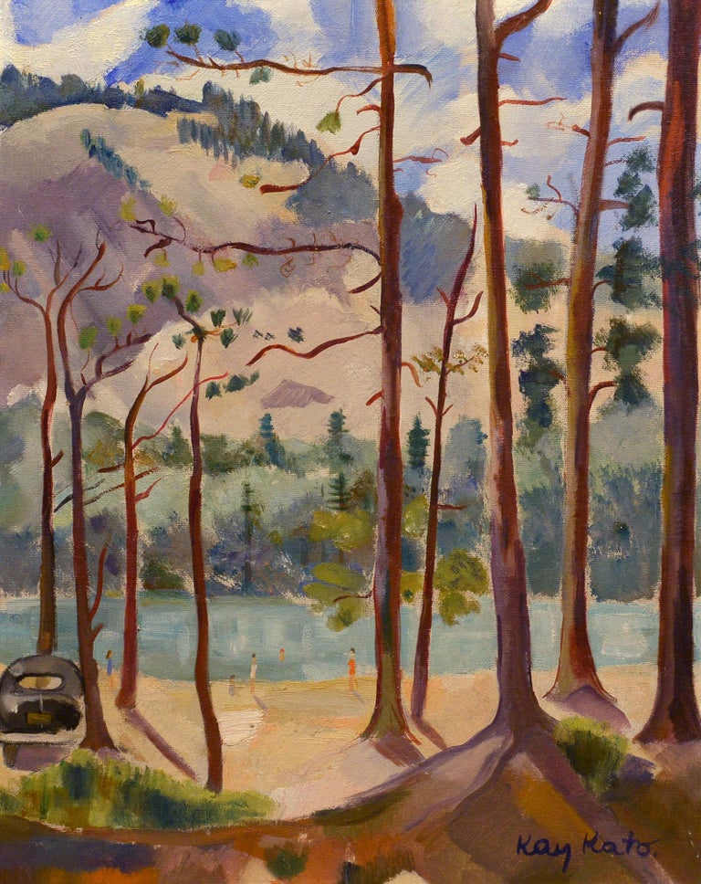 Kay Kato - Summer by the Lake at 1stDibs