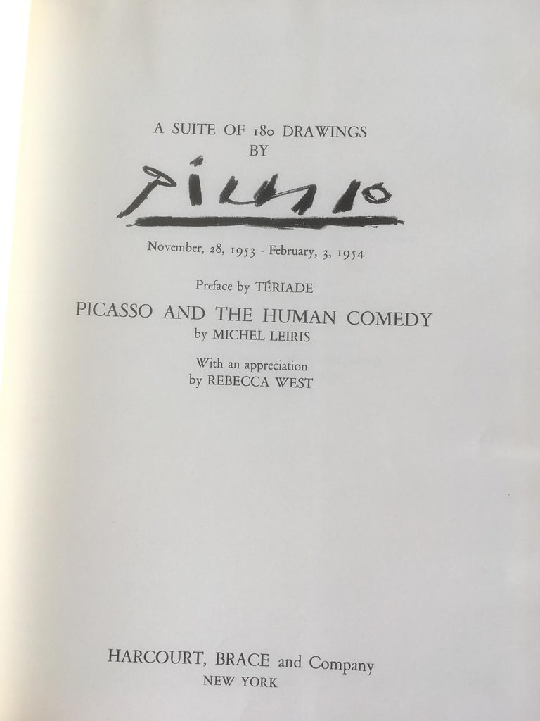 (after) Pablo Picasso - Picasso and the Human Comedy. A Suite of 180 ...